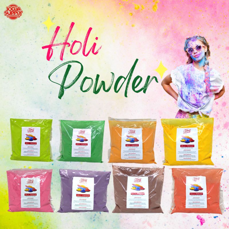 Jual Holi powder / bubuk warna / festival warna 500gr | Shopee Indonesia