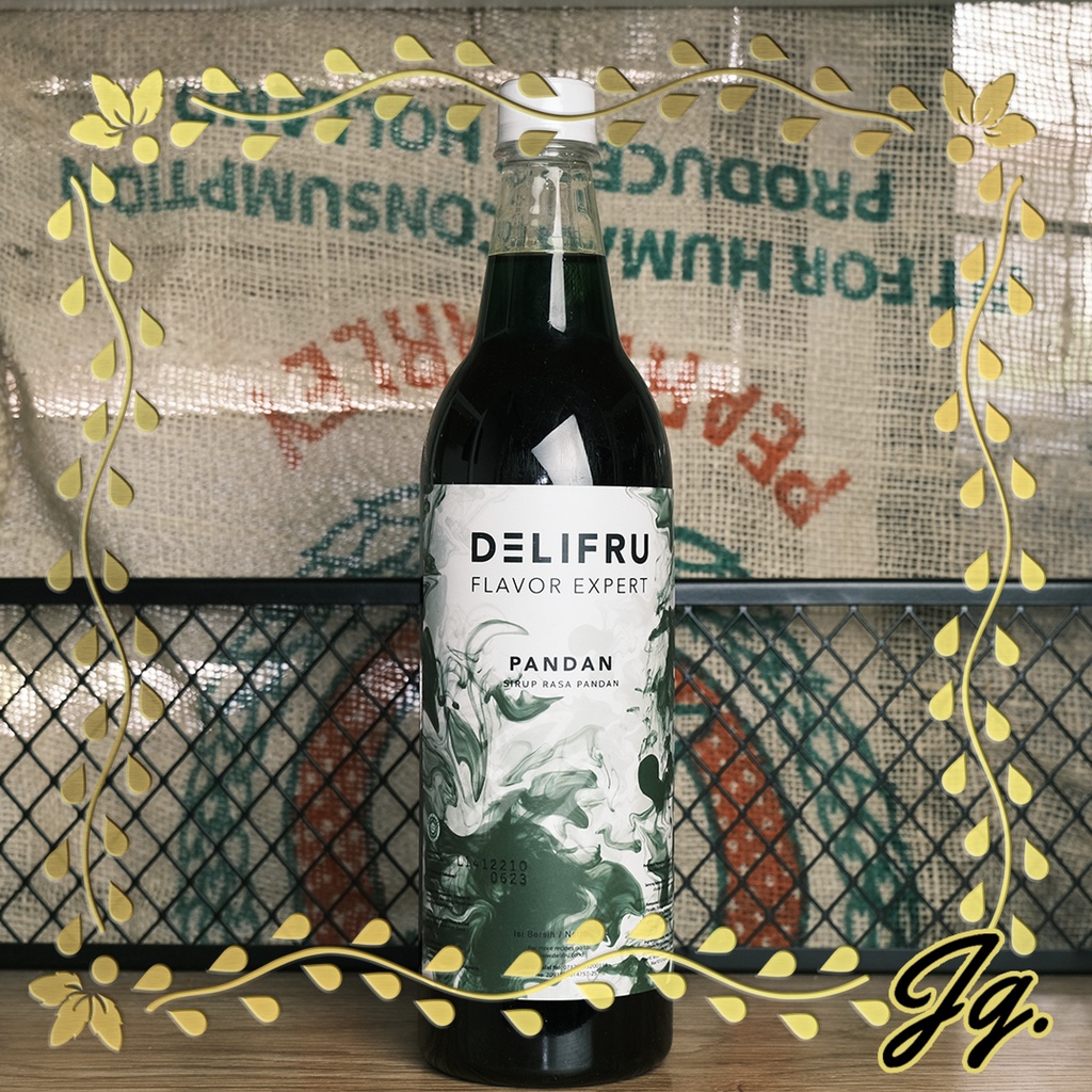 Jual Delifru Syrup Pandan 1 Liter - Rasa Pandan 1 Liter | Shopee Indonesia