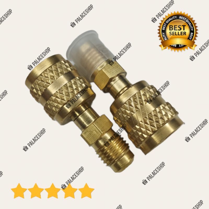 Jual Adaptor R410 converter selang dari R22 ke R410 atau R32 | Shopee ...