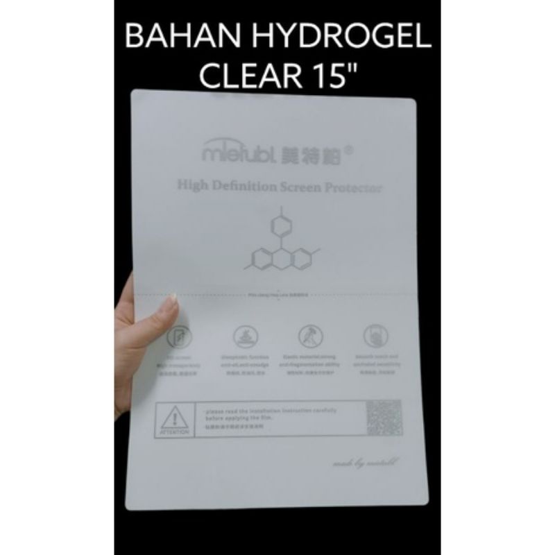 Jual Bahan Hydrogel Tablet 15" Bisa Bahan Bisa Plus Cetak / Pelindung ...