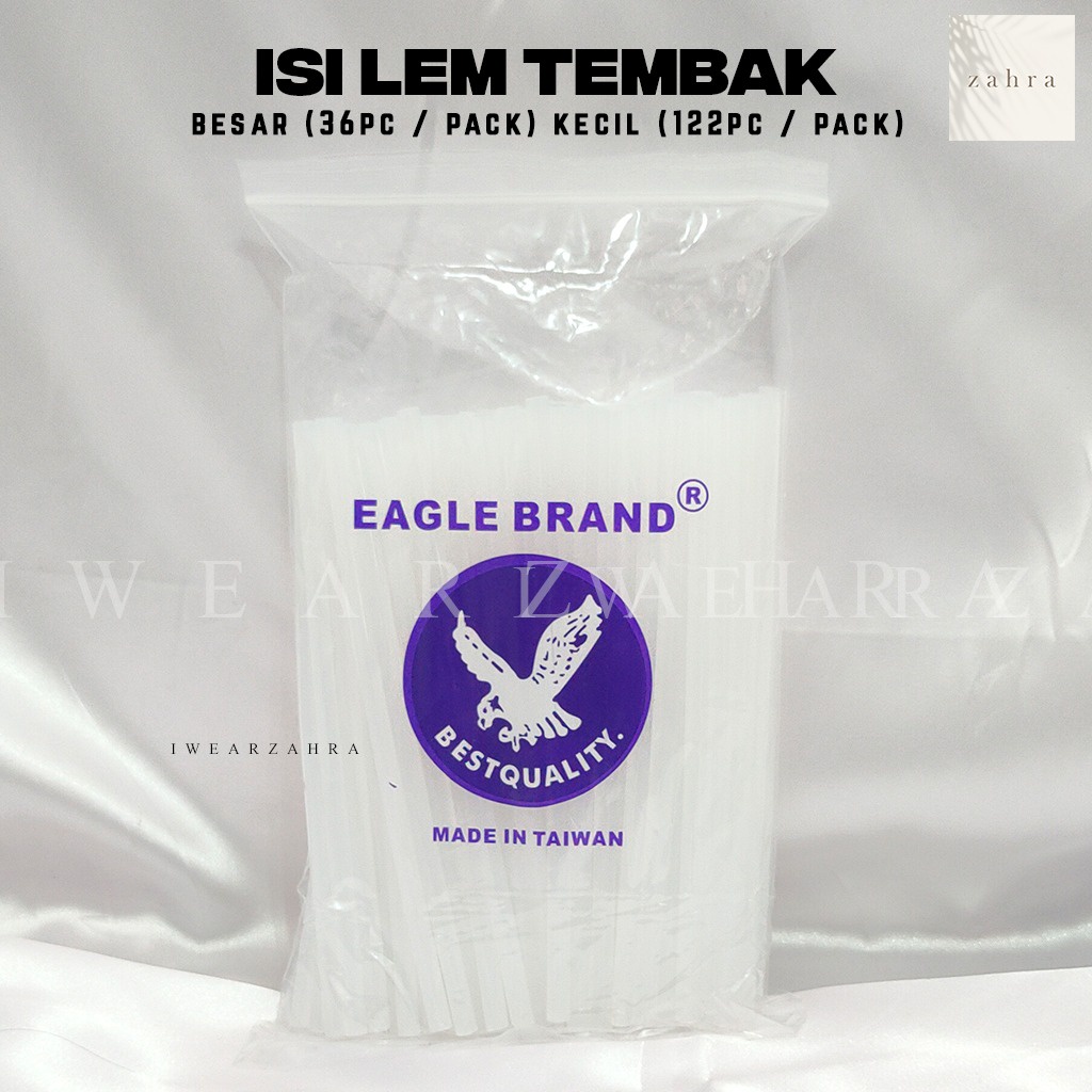 Jual ISI LEM TEMBAK 1 PACK - Refill Glue Gun Eagle Lem Lilin Stick ...