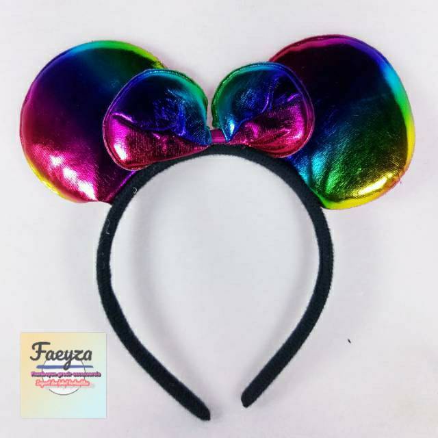 Jual bando mickey mouse metalik 6 pcs | Shopee Indonesia