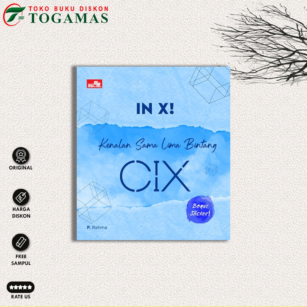 Jual In X! (Kenalan Sama Lima Bintang Cix) + Sticker | Shopee Indonesia