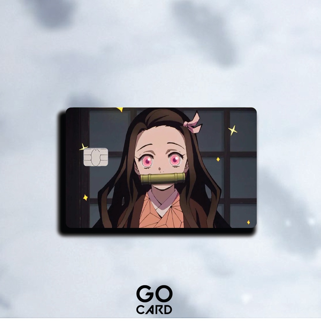 Jual Stiker skin kartu ATM anime Demon Slayer kimetsu no yaiba karakter ...