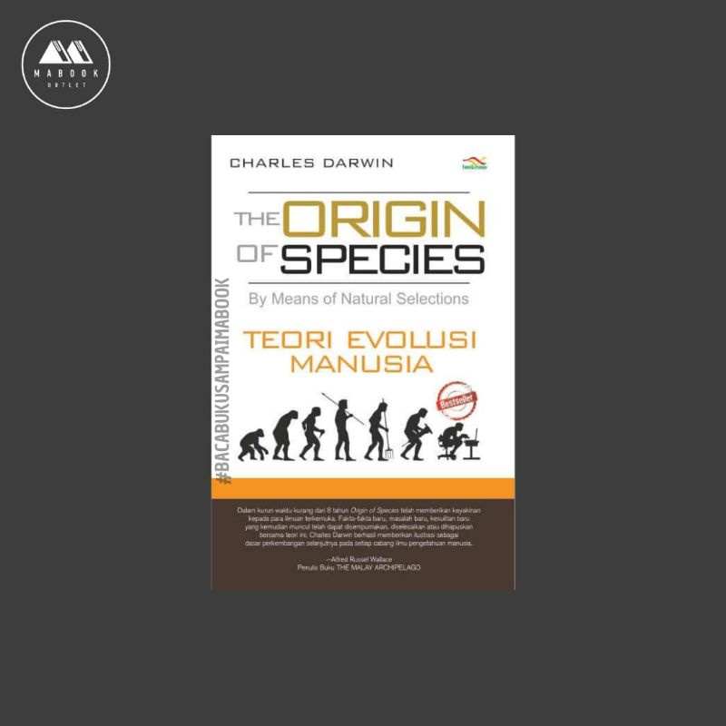 Jual The Origin Of Species Teori Evolusi Manusia - Charles Darwin ...
