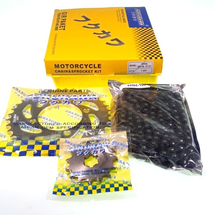 Jual Fukukawa Gear Paket Sparepart Original Oem Suku Cadang Motor ...