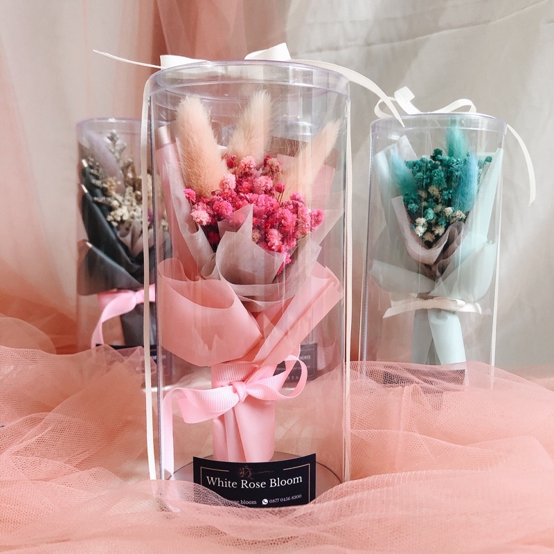 Jual MINIS Dried Flowers Mini Bouquet / Buket Bunga Mini / Bucket Bunga ...