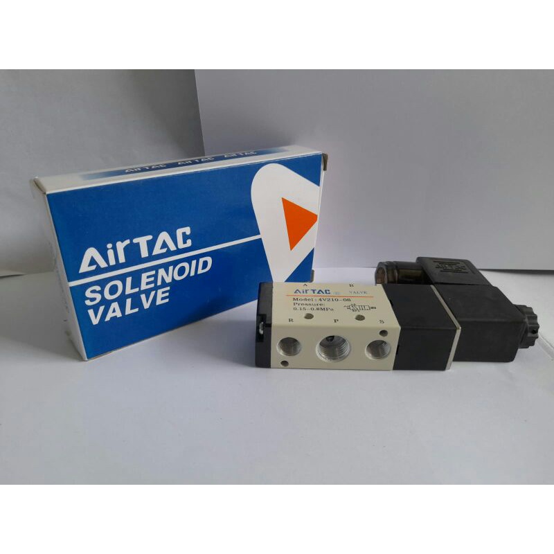 Jual solenoid Valve airtac 4v210-08 | Shopee Indonesia