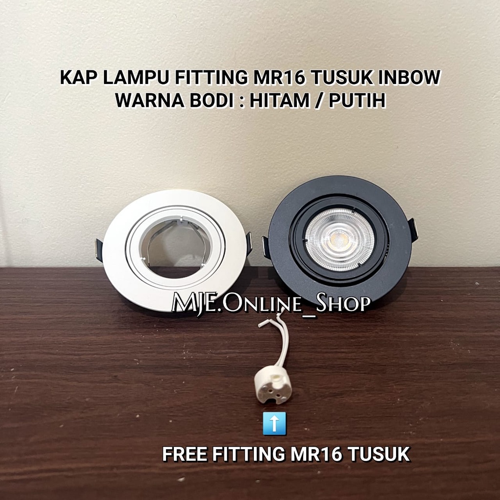 Jual KAP LAMPU FITTING MR16 TUSUK HOUSING / DOWNLIGHT HALOGEN RUMAH LAMPU | Shopee Indonesia