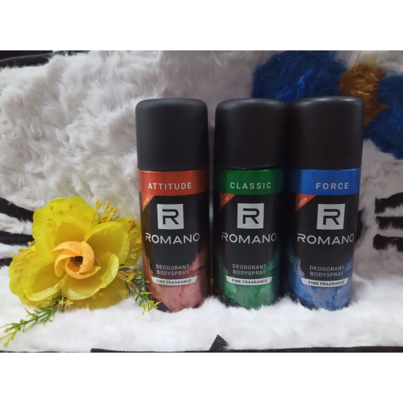 Jual Romano Deodorant Body Spray 150ml | Shopee Indonesia
