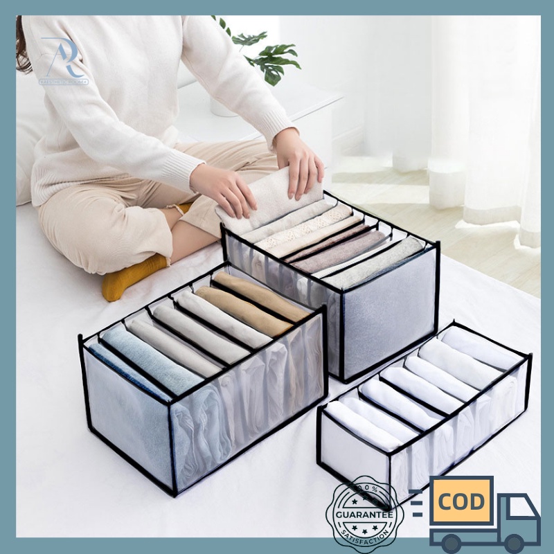 Jual Organizer Lemari /Tempat Penyimpanan Baju / Pakaian Kotak ...