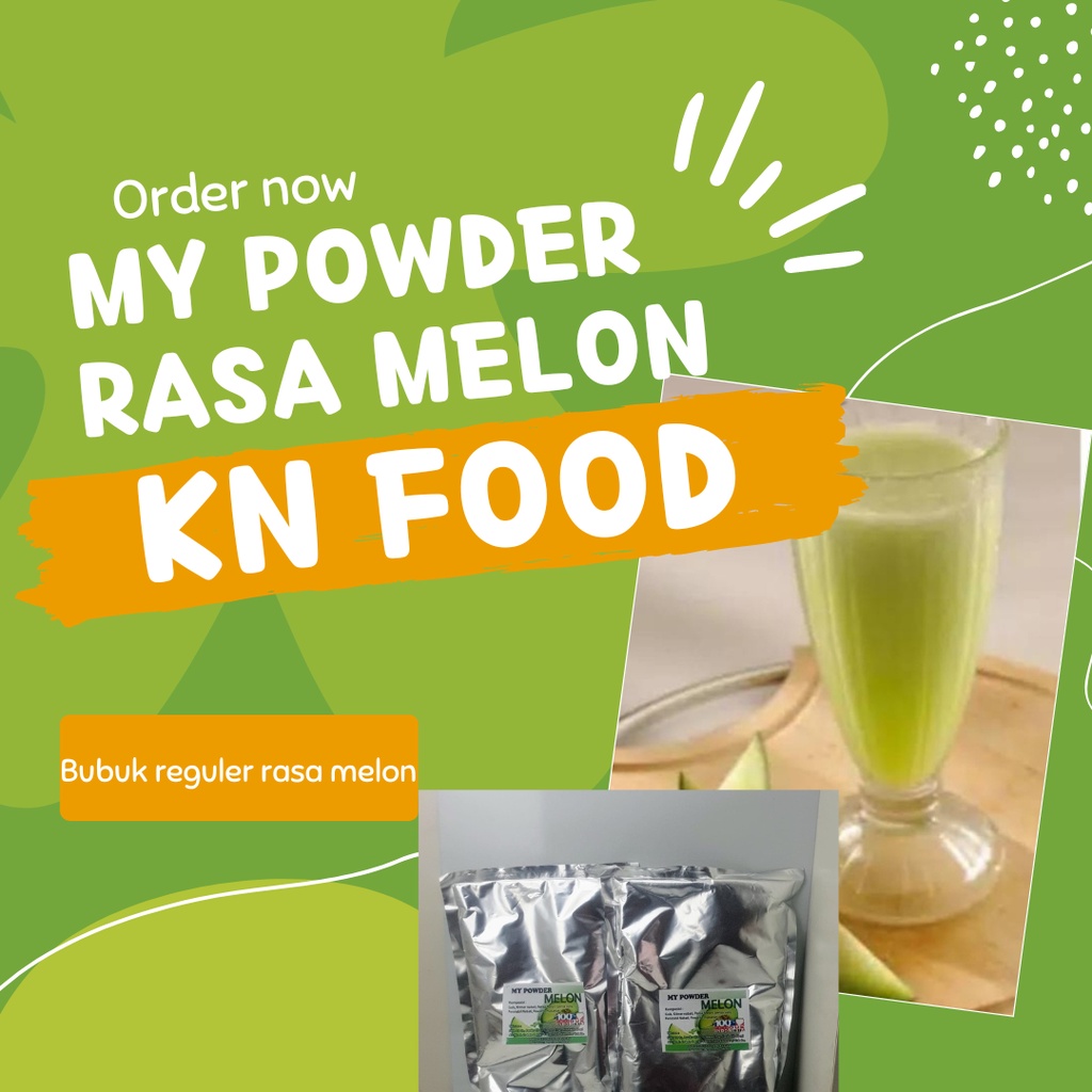 Jual Minuman Bubuk Rasa Melon Reguler -Powder Rasa Melon -1 Kg | Shopee ...