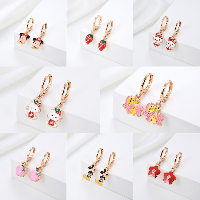 Jual HYL JEWELRY cod Anting Titanium anak anak Anting wanita model ...