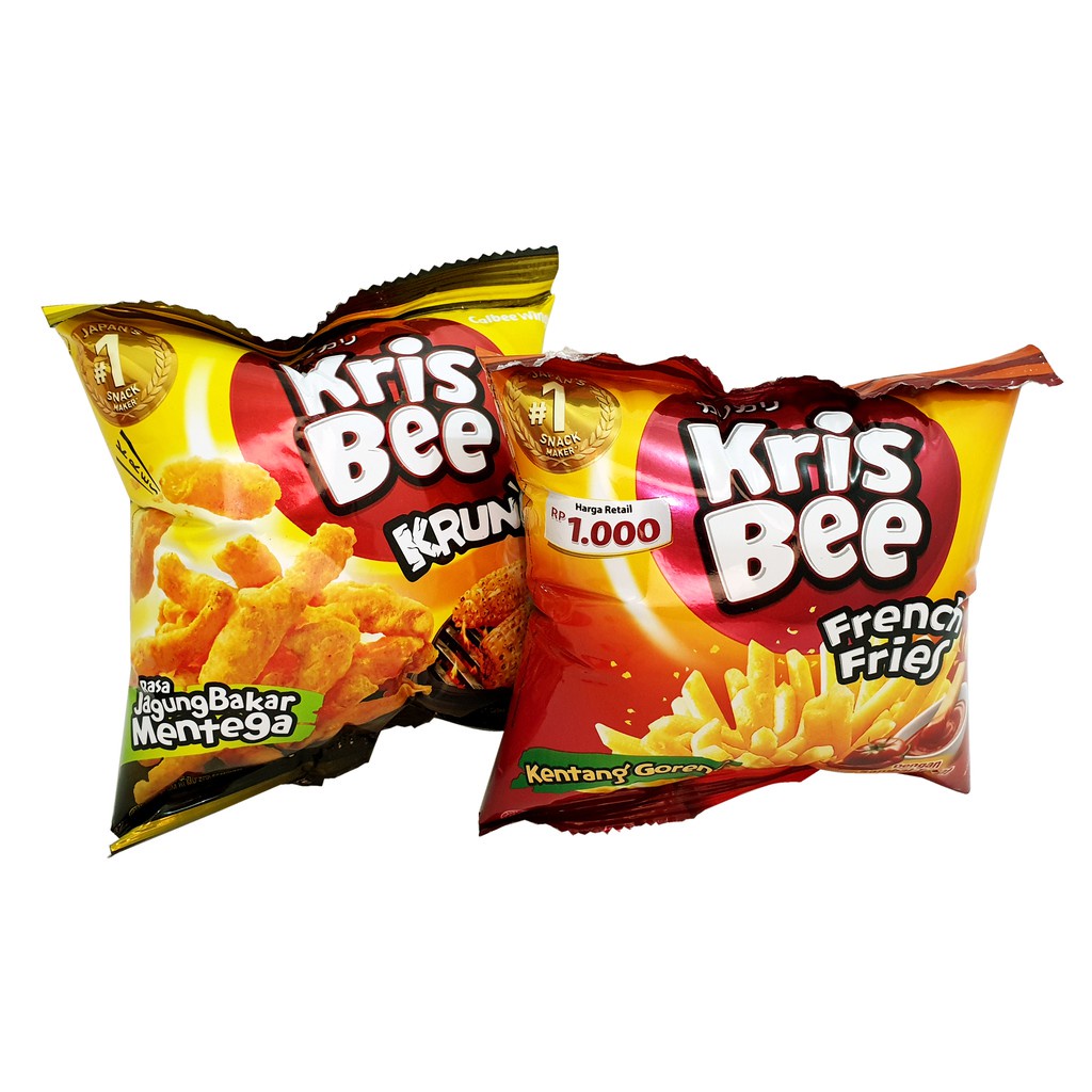 Jual KRISBE SNACK MAKANAN RINGAN RASA KENTANG GORENG DAN JAGUNG BAKAR ...