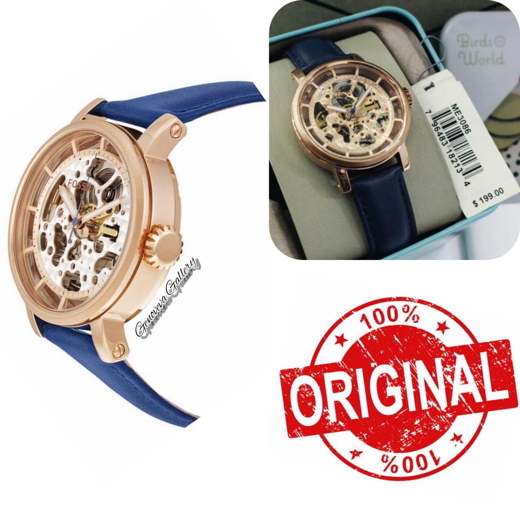 Jual Fossil Original Type ME3086 Automatic | Shopee Indonesia