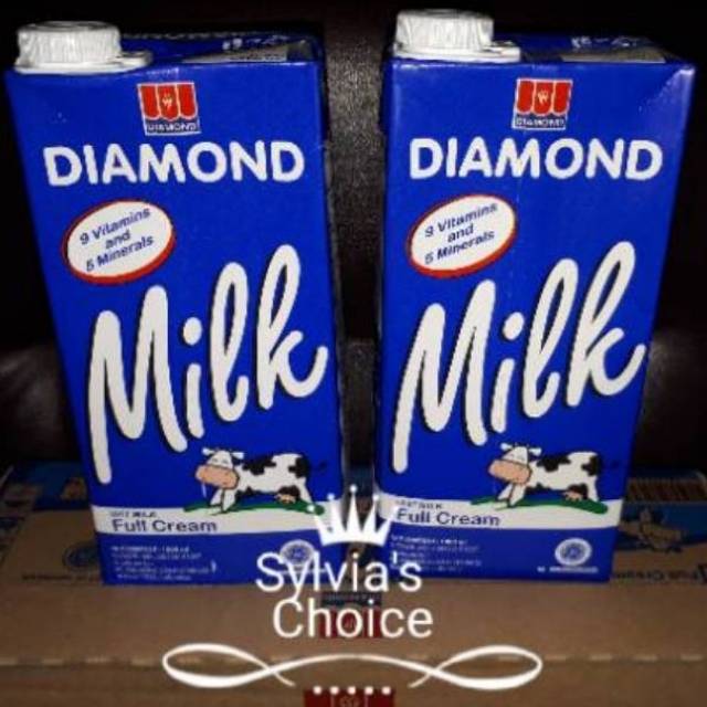 Jual Susu UHT Diamond 1L (12pcs) ed nov26 | Shopee Indonesia