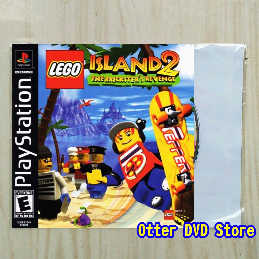 Jual Kaset CD Game Ps1 Ps 1 LEGO Island 2 - The Brickster's Revenge ...