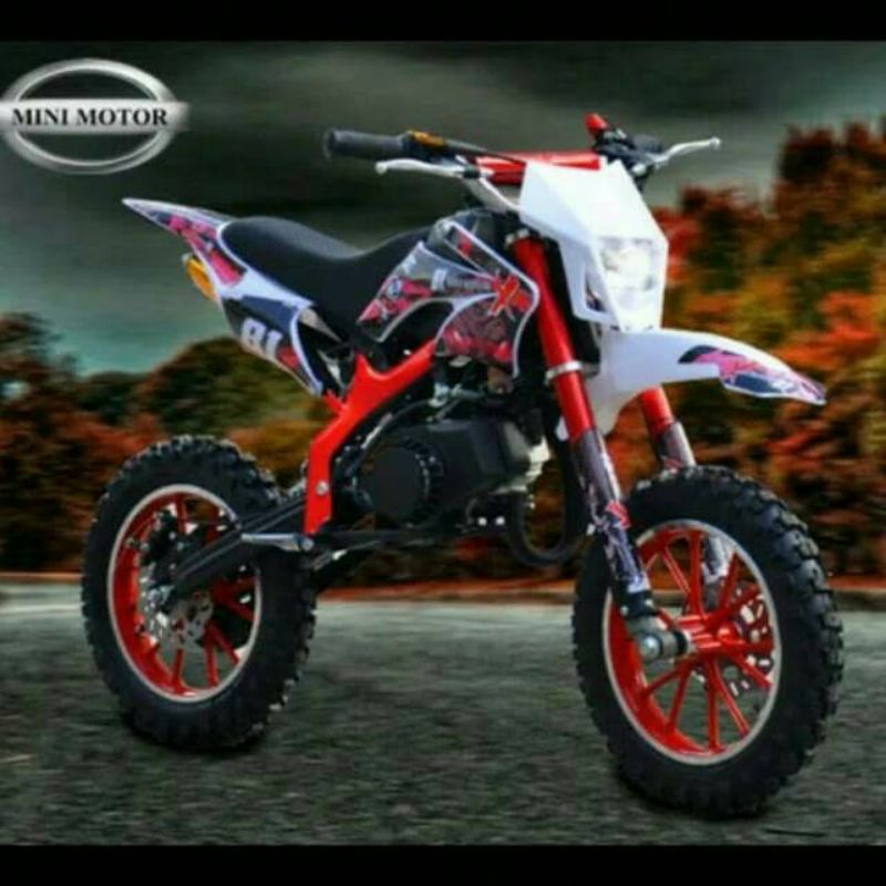 Jual MOTOR MINI TRAIL MT2A 50 CC MESIN 2TAK- MAINAN CROSS ANAK | Shopee ...