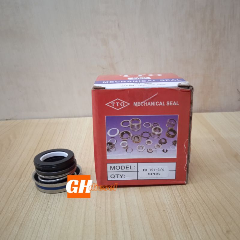 Jual water seal mechanical seal kato / koshin 2 dim atau 3 dim tipe EH ...