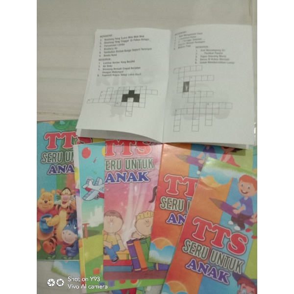 Jual 10 buku mainan TTS anak dan Pantun+kata2 | Shopee Indonesia