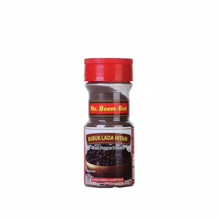 Jual MR BOEM BOE BLACK PEPPER POWDER 50GR LADA HITAM HALUS MR BOEM BOE ...