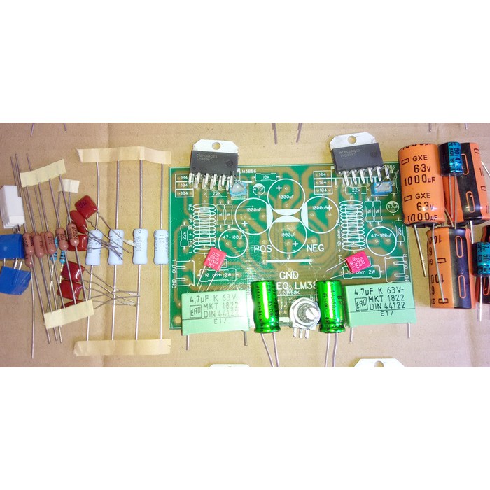 Jual Kit LM3886 Solderless 2 | Shopee Indonesia