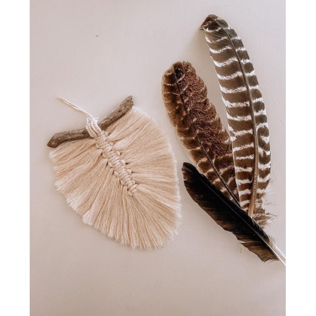 Jual MACRAME LEAF / MACRAME DAUN KECIL | Shopee Indonesia