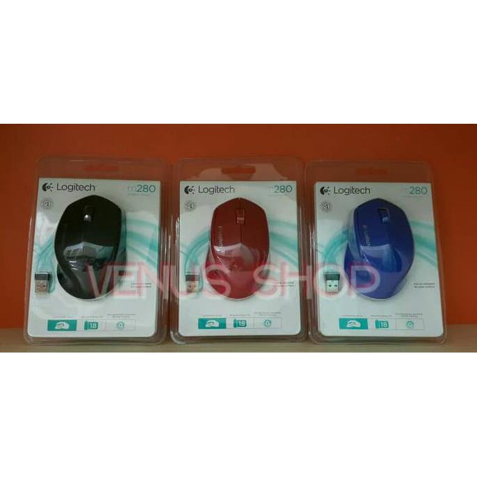 Jual LOGITECH WIRELESS MOUSE M280 ORIGINAL / MOUSE WIRELESS M 280 ...