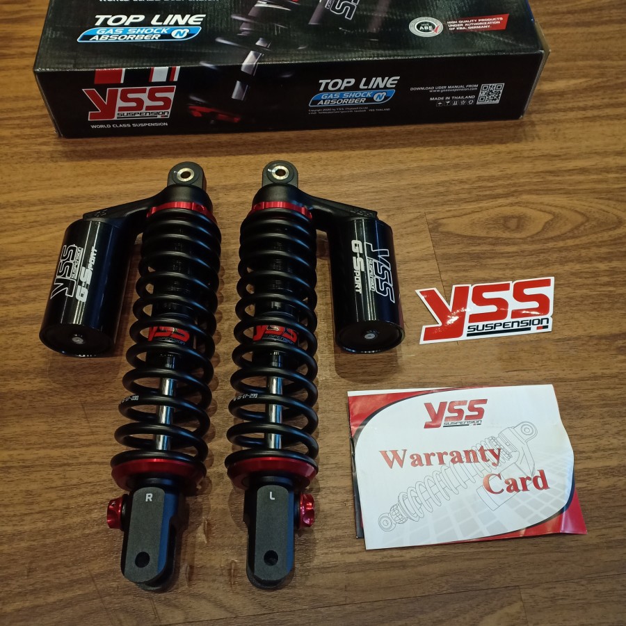 Jual Shockbreaker YSS G-Sport Black Series Yamaha Aerox | Shopee Indonesia