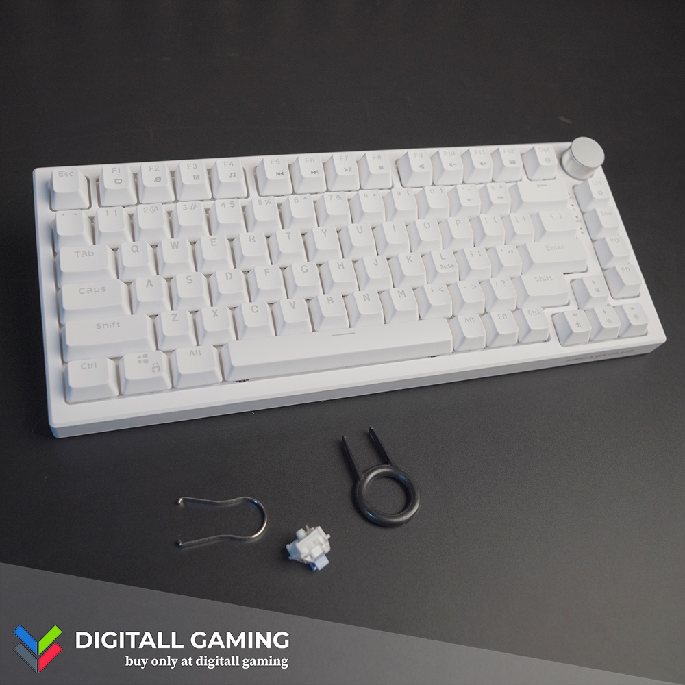 Jual Digital Alliance Keyboard Gaming Meca 8X Plus WHITE 75% Evo-Layout ...