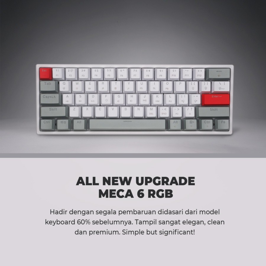 Jual Keyboard Gaming Mechanical Digital Alliance Meca 6 RGB LED ...