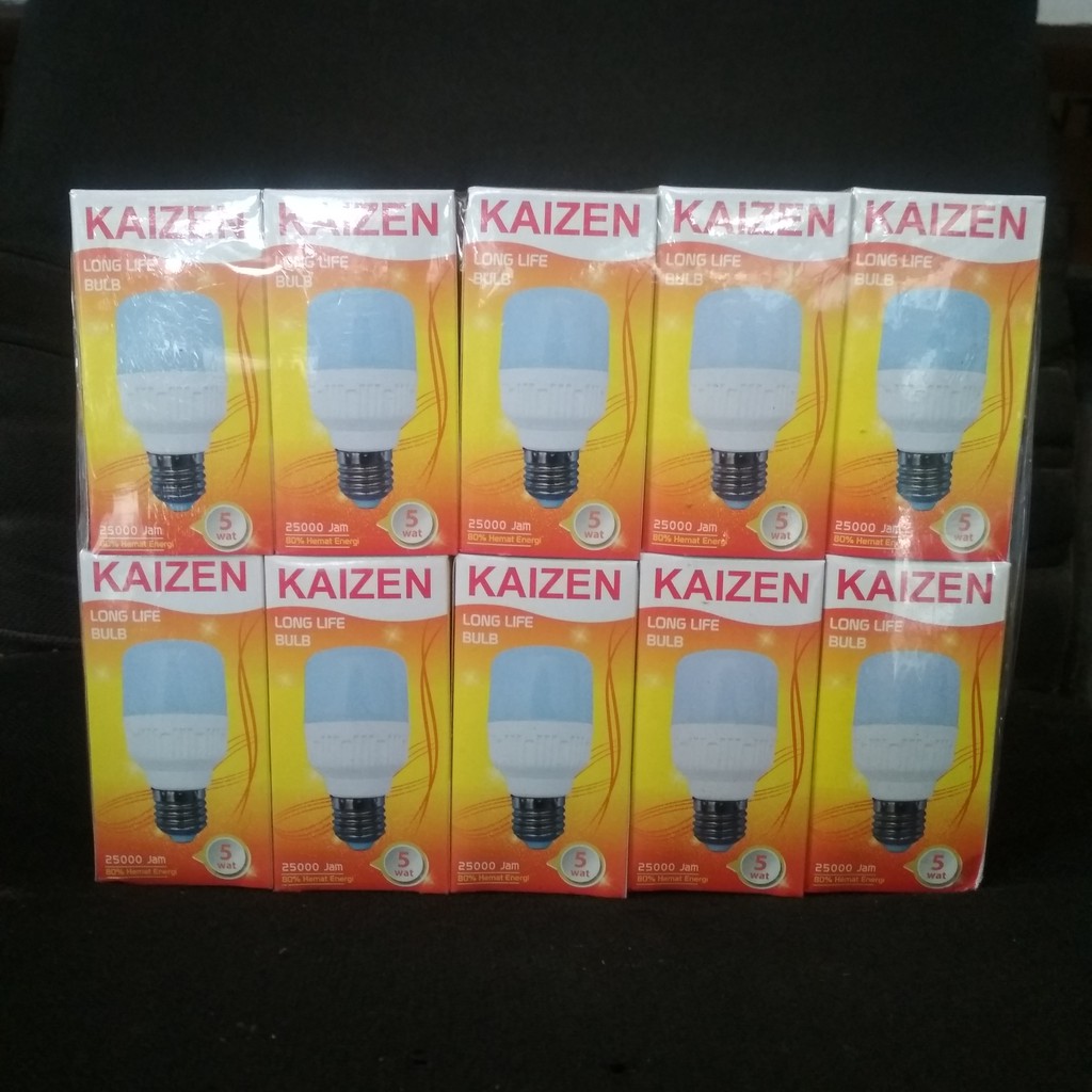Jual Lampu LED 5W Kaizen Long Life Bulb | Shopee Indonesia