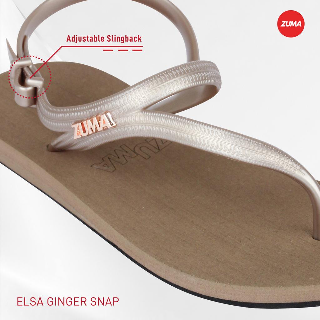 Jual Zuma Women Elsa 11 Gingersnap, Sandal Tali Belakang Sling Back ...