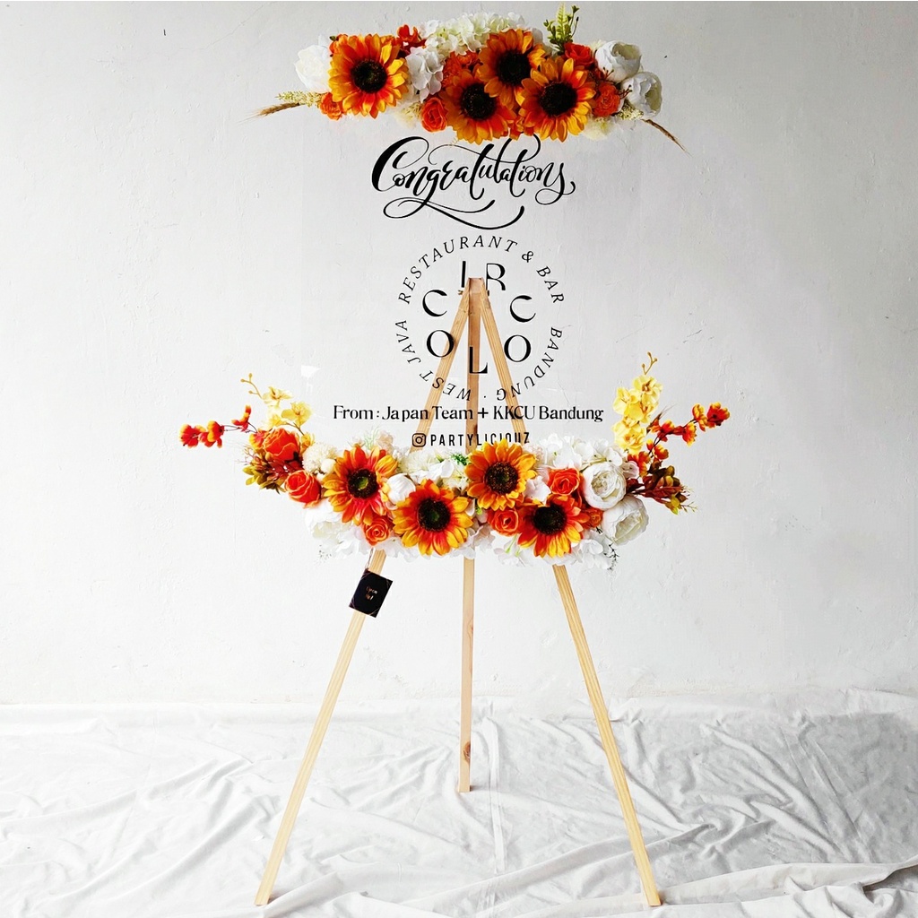 Jual STANDING ARTIFICIAL FLOWER ACRYLIC - LARGE / KADO UCAPAN / PAPAN ...