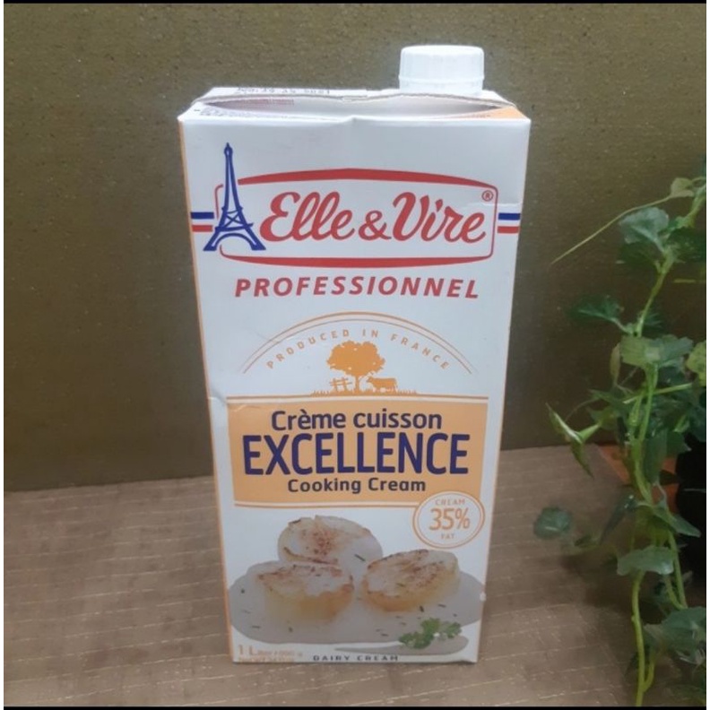 Jual elle&viree cooking cream 1ltr | Shopee Indonesia