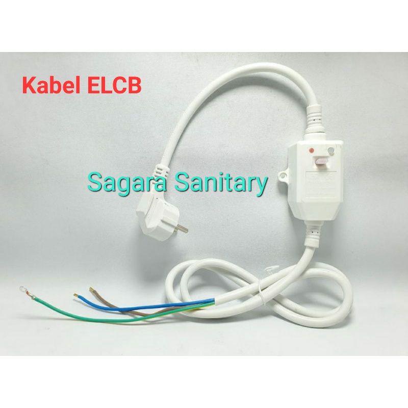 Jual kabel ELCB untuk kabel pengaman water heater , AC , dll | Shopee ...