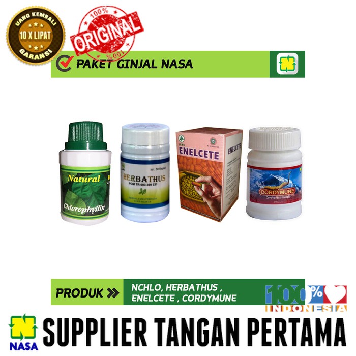 Jual PAKET OBAT BATU GINJAL NASA | Shopee Indonesia