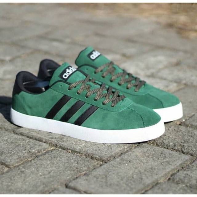 Jual SEPATU CASUAL ADIDAS VL COURT GREEN ORIGINAL BNWB | Shopee Indonesia