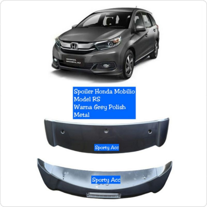 Jual Spoiler Sayap Mobil Mobilio Model RS With Lampu Rem | Shopee Indonesia