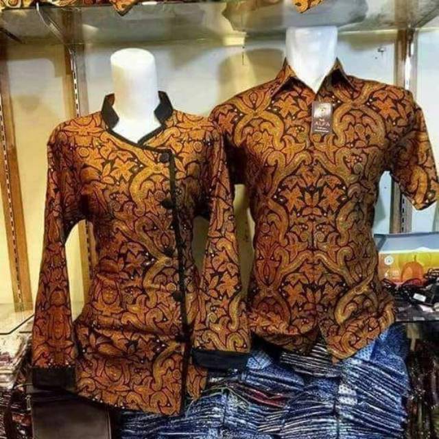 Jual COUPLE BATIK ATASAN /BATIK SARIMBIT ATASAN MODEL KEMEJA /SERAGAM ...