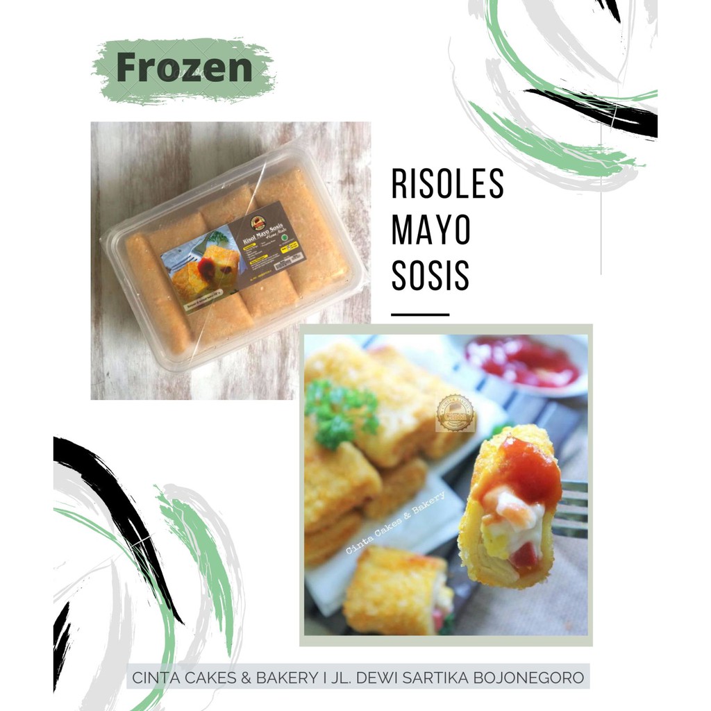 Jual Risoles Mayo Sosis Frozen / Frozen Food Home Made isi 7 Pcs ...