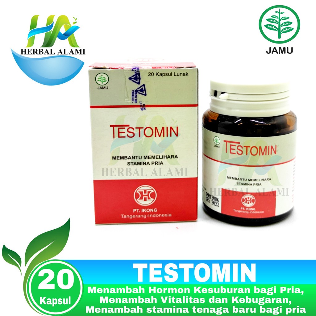 Jual Testomin - Obat Penambah Hormon Kesuburan bagi pria & wanita ...