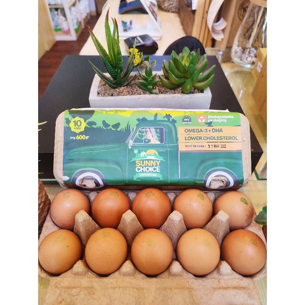 Jual SUNNY CHOICE TELUR ORGANIC 10 pcs | Shopee Indonesia
