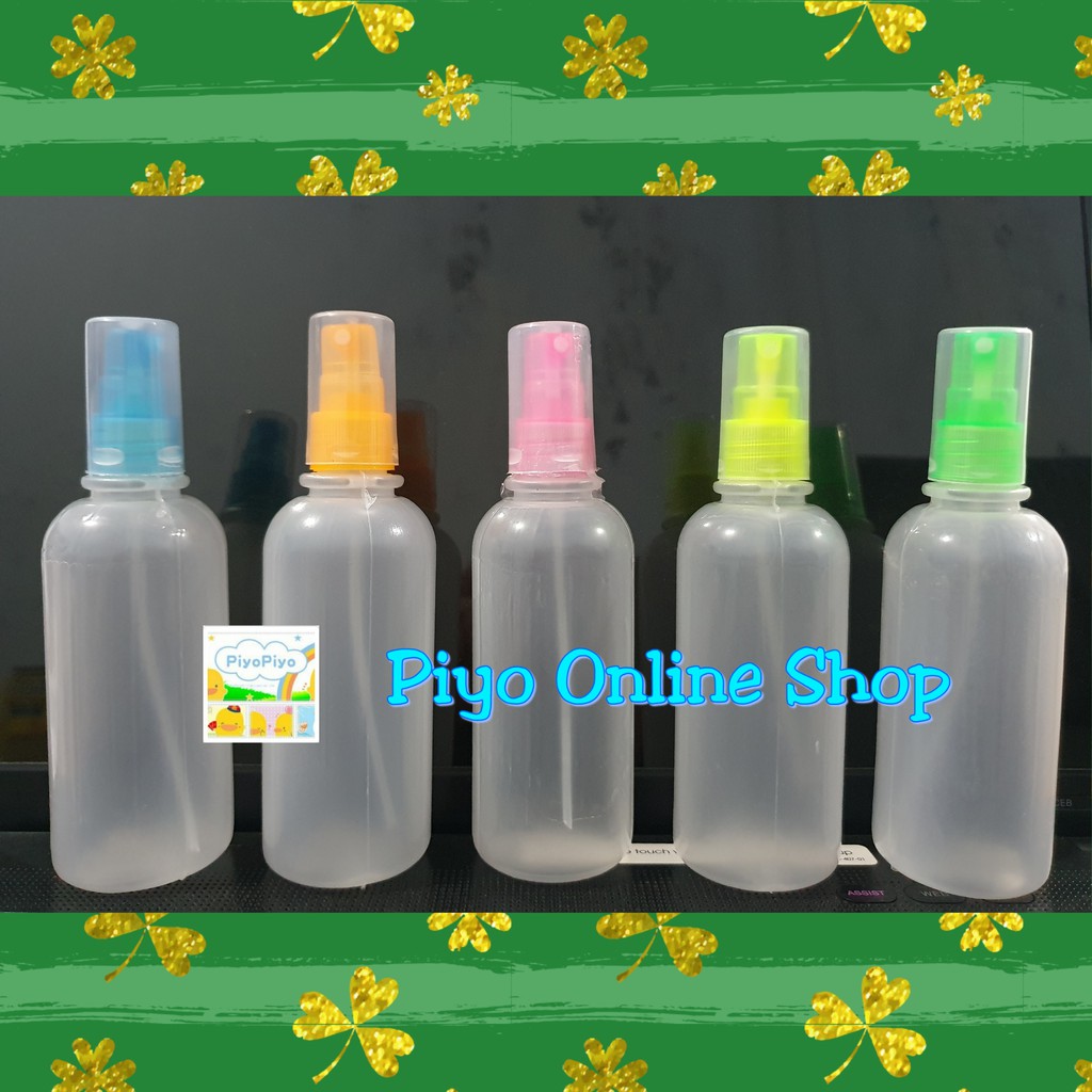Jual 20 pc Botol Spray 100 ml cc Plastik Refill Kosong Hand Sanitizer ...