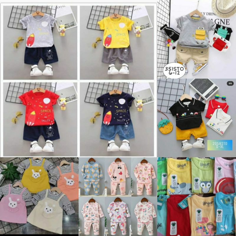Jual PAKET HEMAT BAJU ANAK MODEL MOTIF RANDOM | Shopee Indonesia