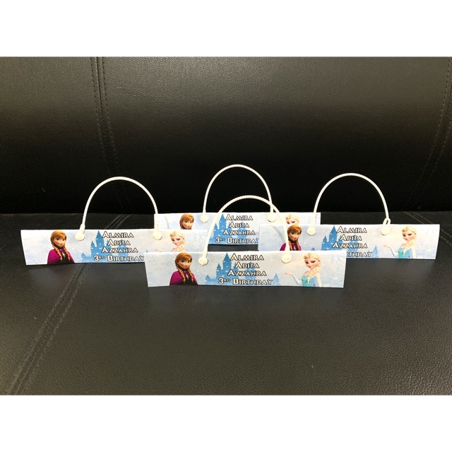 Jual Label Snack makanan / Printable Snack Frozen / Custom | Shopee ...