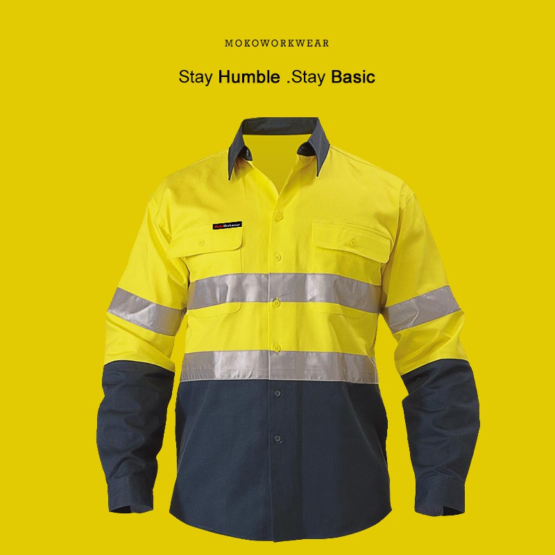 Jual WEARPACK SAFETY BAJU SERAGAM LAPANGAN NAVY BLUE | Shopee Indonesia