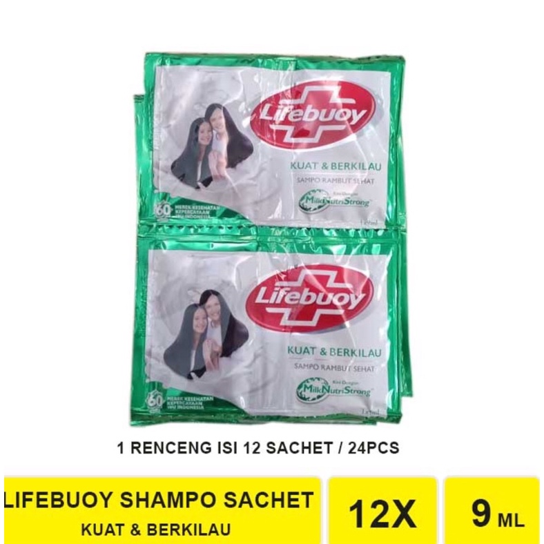 Jual LIFEBUOY SHAMPO SACHET 1 RENCENG 12 SACHET | Shopee Indonesia