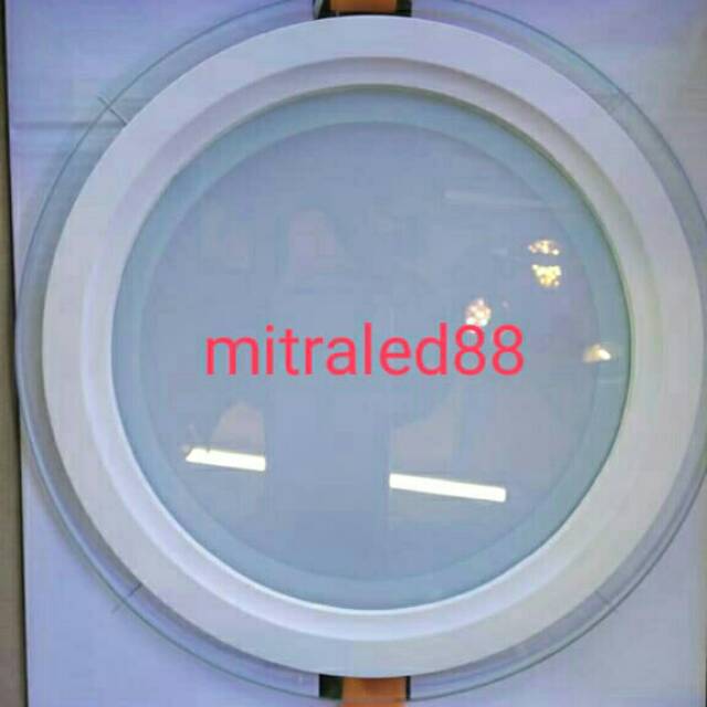 Jual Lampu Led Panel kaca 18w/Downlight Panel Light Kaca 18watt inbow ...