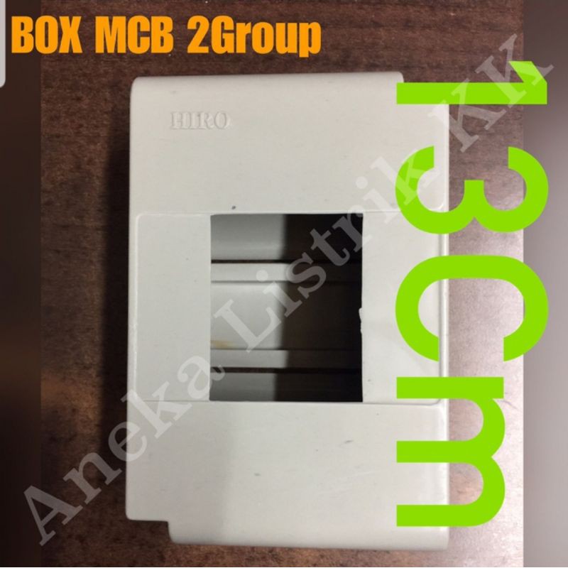 Jual BOX MCB 2 GROUP OUTBOW 2 GRUP NEMPEL DINDING TEMBOK 2group 2grup ...